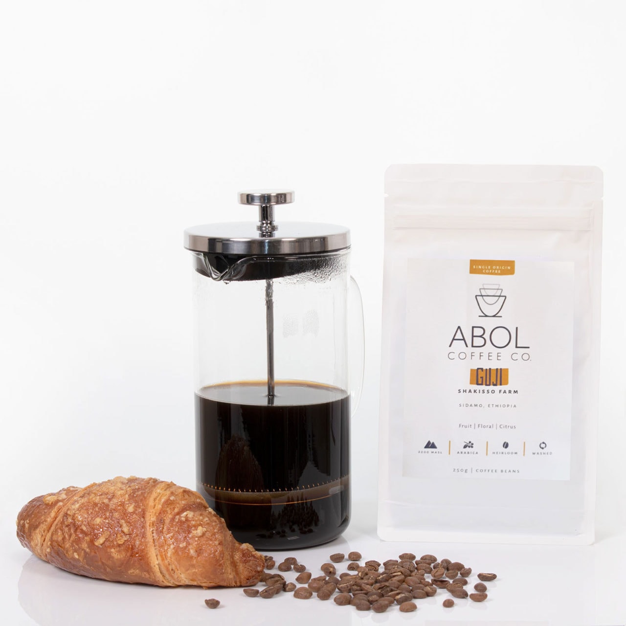 Guji Hand Roasted Coffee Beans G1 - Abol Coffee Co.